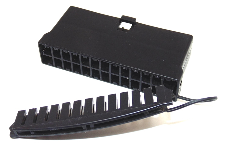 24 Way TE Connectivity Duo Mate Housing Black Male ...