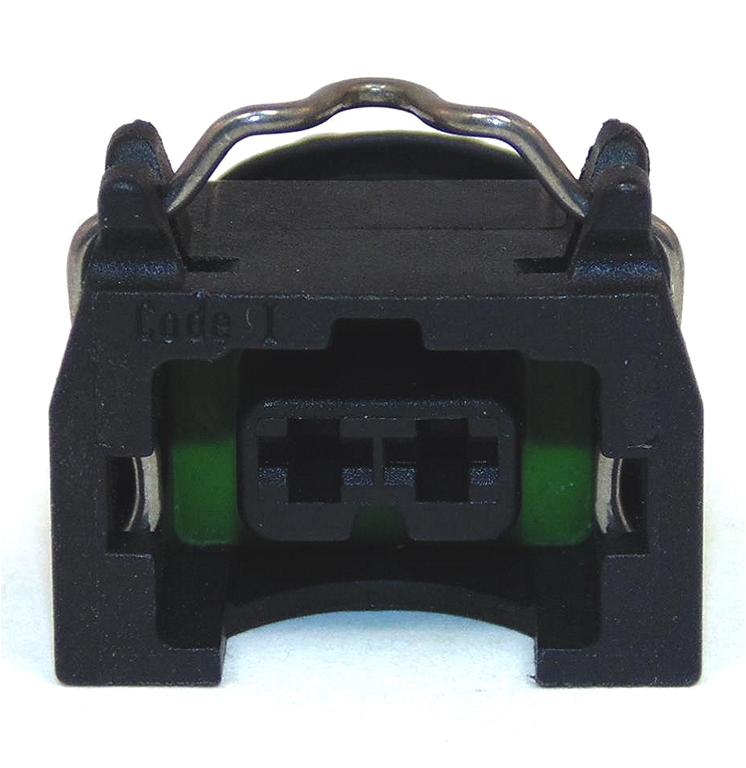 2 Way Bosch Jetronic/Timer Black Female Code 1 - automotiveconnectors.com