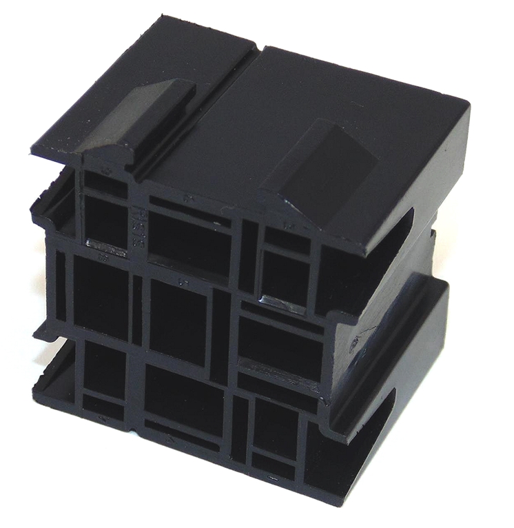 9 Way Lucas Rists Black Relay Base Female - automotiveconnectors.com