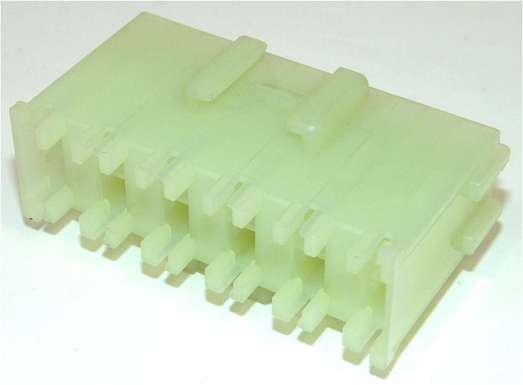 6 Way Littelfuse 257 Series Blade Fuse Holder Natural Female ...