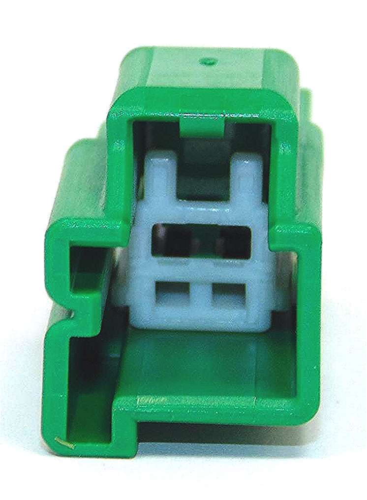 2 Way YAZAKI YES Kaizen Connector 1.5mm(060) Male Green - automotiveconnectors.com