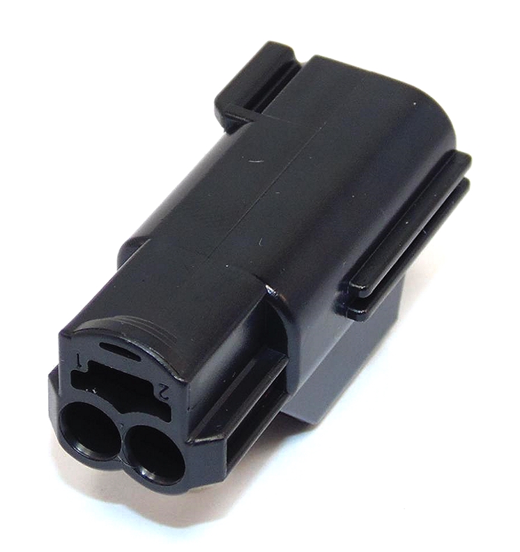 2 Way YAZAKI YES/YESC Kaizen Connector 1.5mm(060) Male Black - automotiveconnectors.com