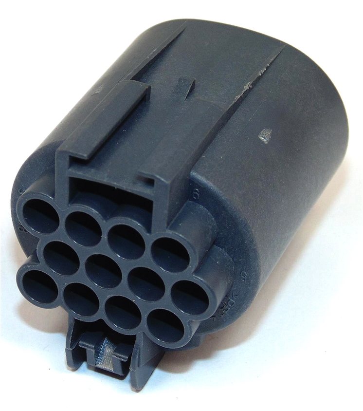 12 Way TE Connectivity Male Grey - automotiveconnectors.com