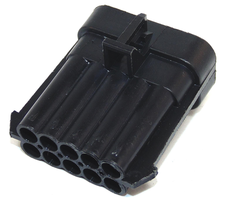 10 Way Delphi Metri-Pack 150 Sealed Connector Male Black ...
