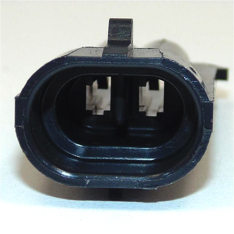 2 Way Delphi Metri-Pack 150 Sealed Male Black - automotiveconnectors.com