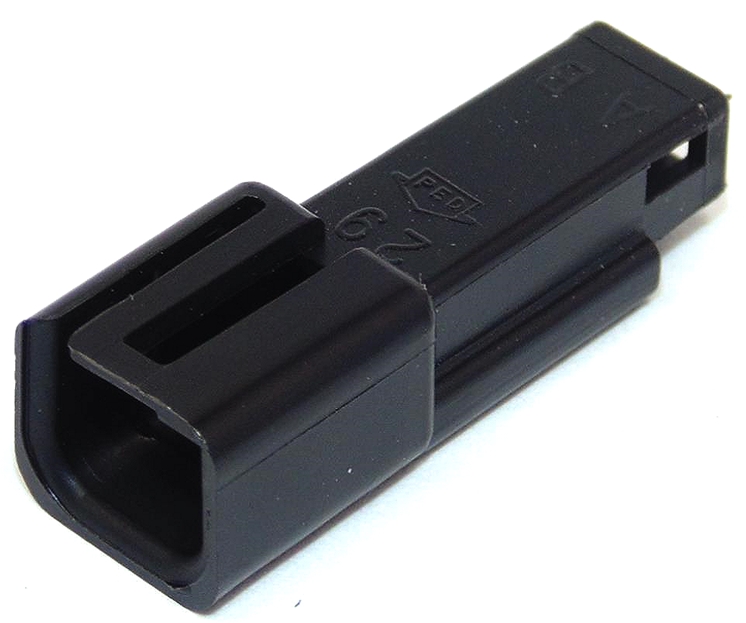 2 Way Delphi Metri-Pack 150 Male Black - automotiveconnectors.com
