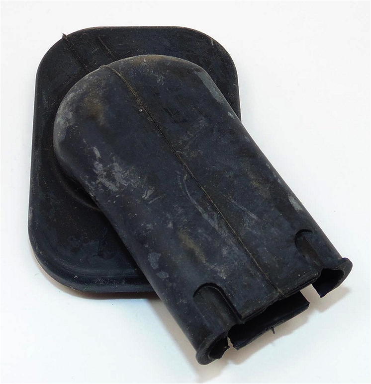 Black Angled Grommet - automotiveconnectors.com