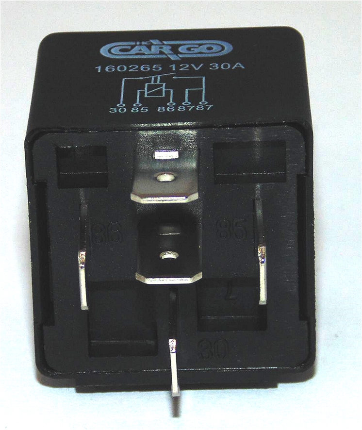 Bosch Mini Relay SPST 5 pin 12 V 30 A (With bracket ...