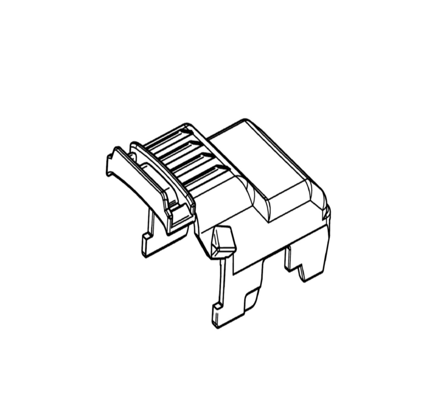 Bosch 56P-V EMS Cover 56P-A/B Exit flat - automotiveconnectors.com