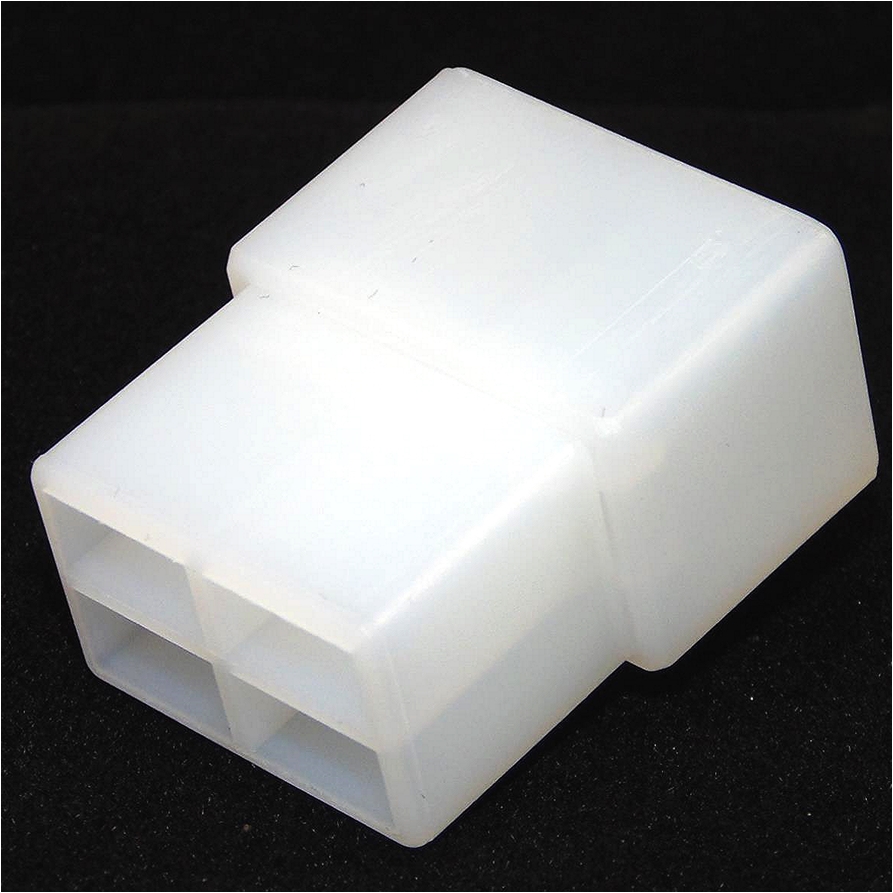 4 Way Sumitomo 250 Type Male 6.0mm(250) Natural - automotiveconnectors.com