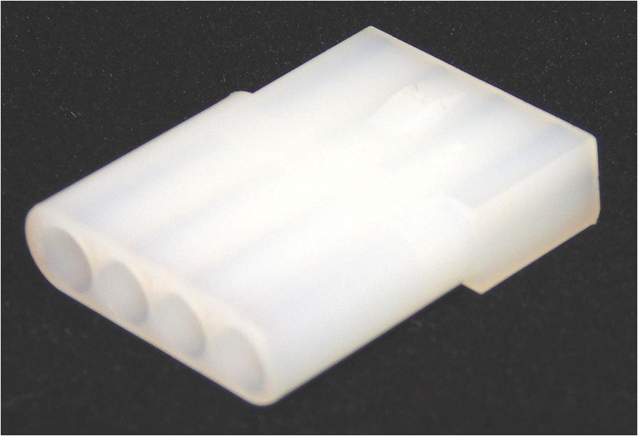 Molex 4 Way Female 1490 Natural 2.36mm - automotiveconnectors.com