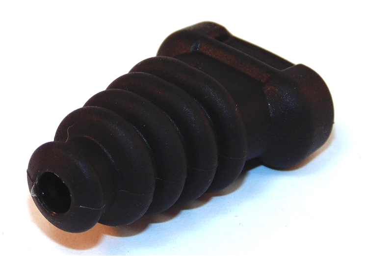 3/4 Way Kompakt Straight Boot Black - automotiveconnectors.com