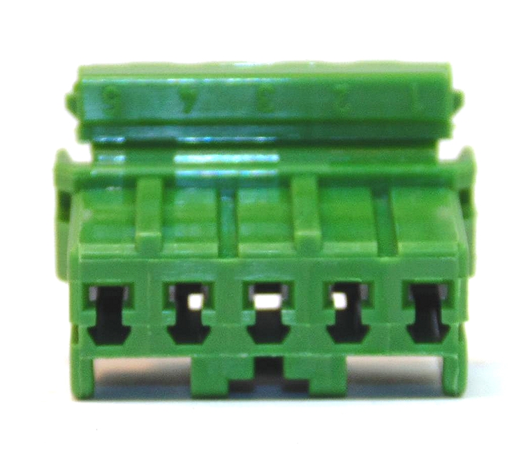5 Way TE Connectivity Multilock 070 Green Female - automotiveconnectors.com