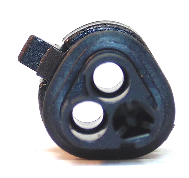 3 Way TE Connectivity Jaguar Triangular Connector with 1 Blanked Hole ...