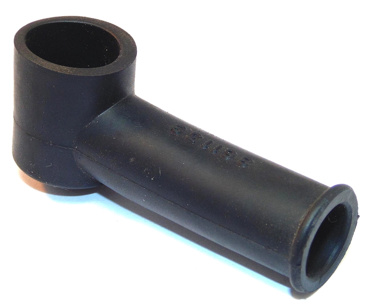 Angled Terminal Insulating Cover Black 15mm x 12mm ...