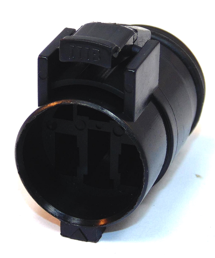 2 Way Toyota Round Alternator Plug Black Female Inc Terminals and Seal ...