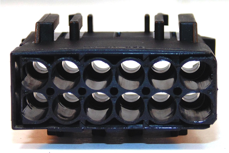 12 Way TE Connectivity Male Black - automotiveconnectors.com