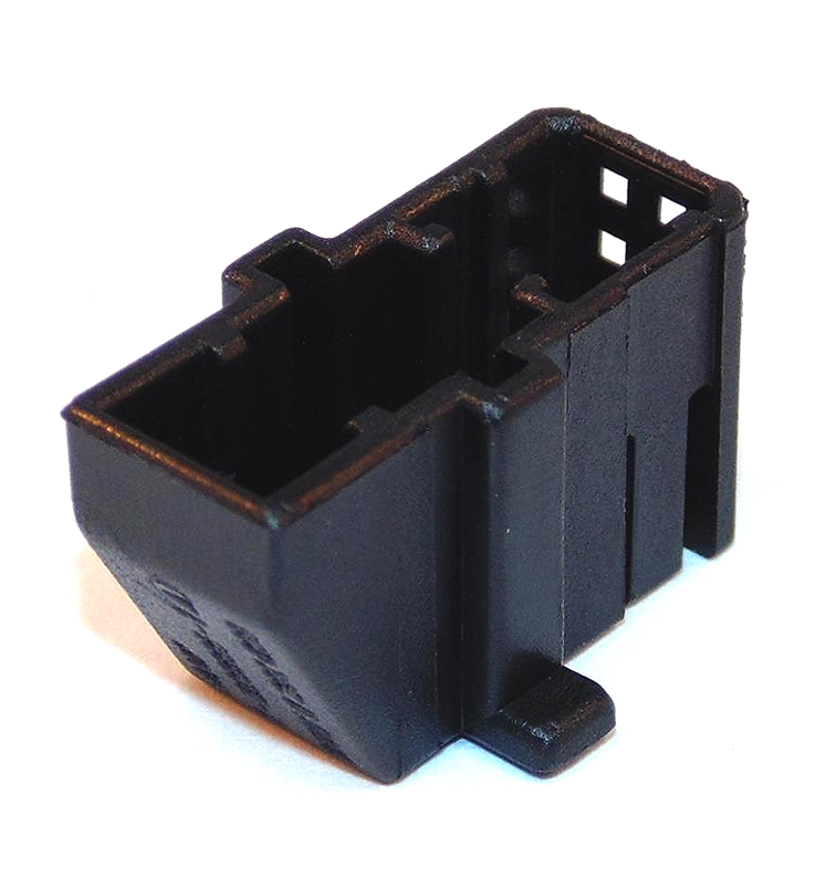 10 Way TE Connectivity MQS Black Cover Cable Exit ...