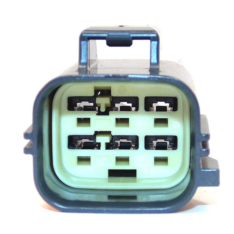 6 Way Yazaki YES/YESC Kaizen Male 2.8mm(110) Dark Grey - automotiveconnectors.com