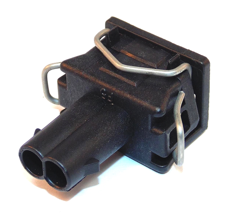 2 Way Delphi APCS Female 2.8mm(110) Black - automotiveconnectors.com