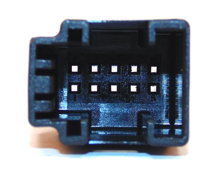 10 Way TE Connectivity BMW Male Black - automotiveconnectors.com