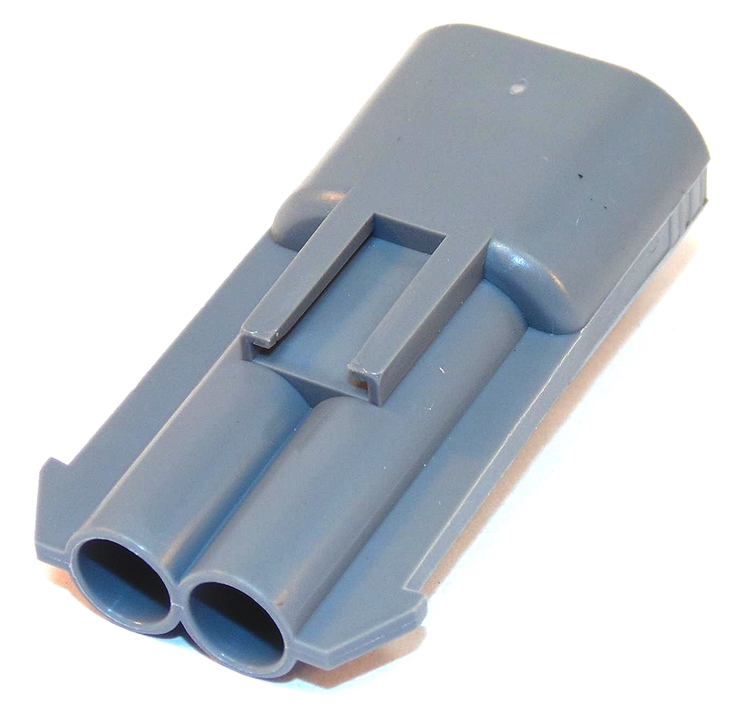 2 Way Delphi Metri-Pack 280 Male 2.8mm(110) Grey - automotiveconnectors.com