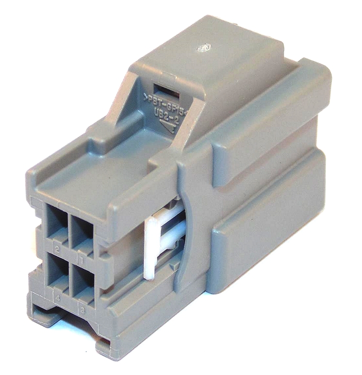 4 Way Yazaki YES/YESC Kaizen Male 1.5mm(060) Grey - automotiveconnectors.com