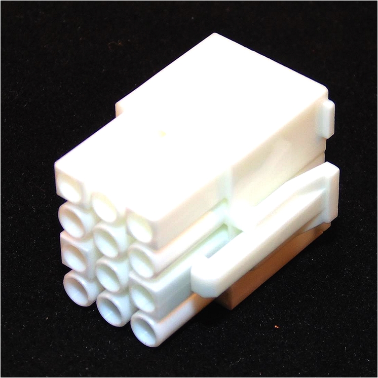 12 Way JST EL Connector Female White - automotiveconnectors.com