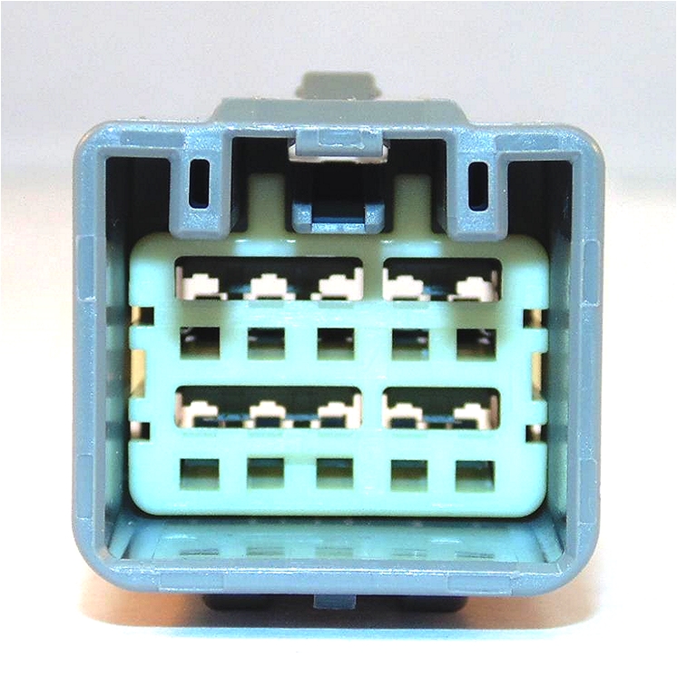 10 Way Yazaki YESC Kaizen Male 1.5mm(060) Light Grey - automotiveconnectors.com