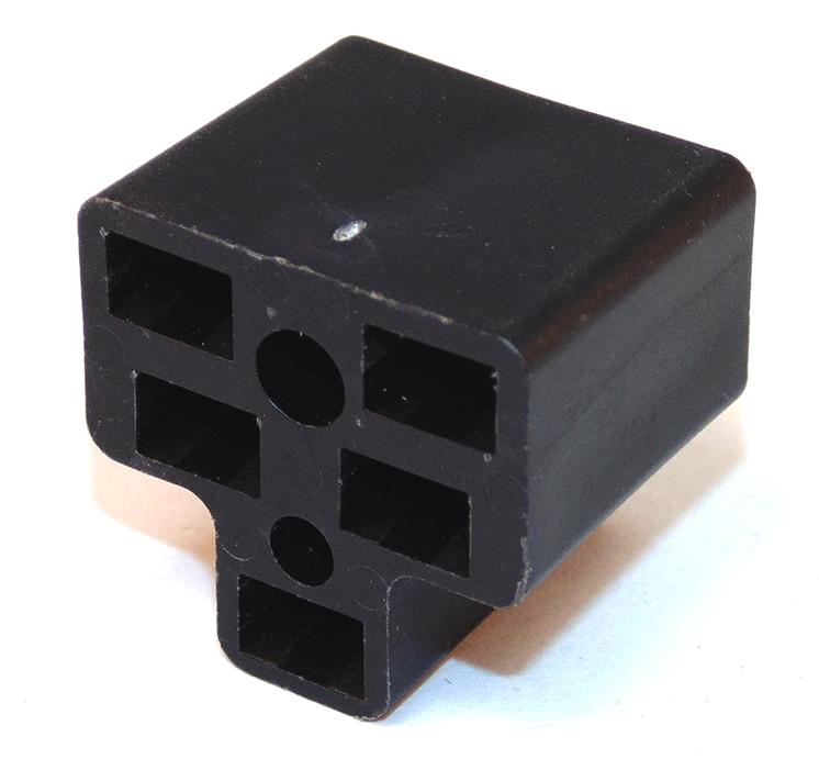 5 Way Connector Female Black - automotiveconnectors.com