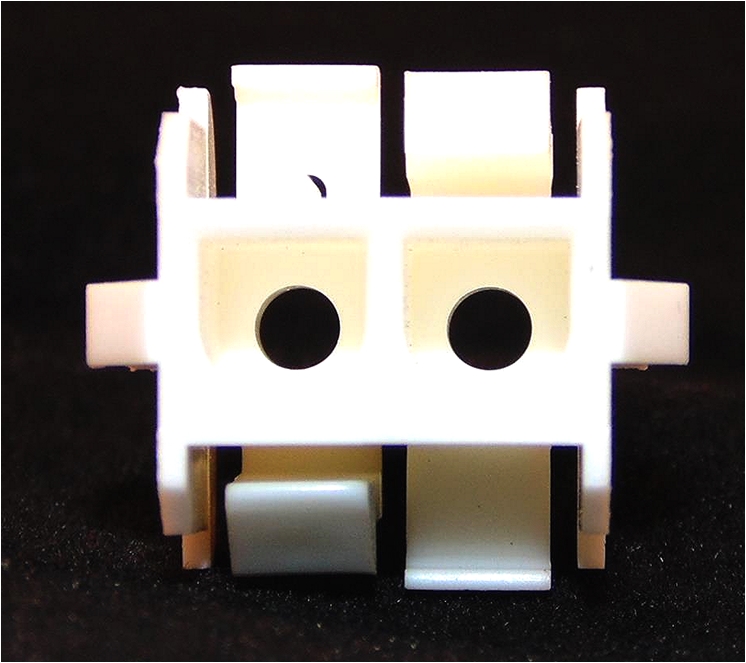 2 Way TE Connectivity Mate-N-Lok White Male - automotiveconnectors.com