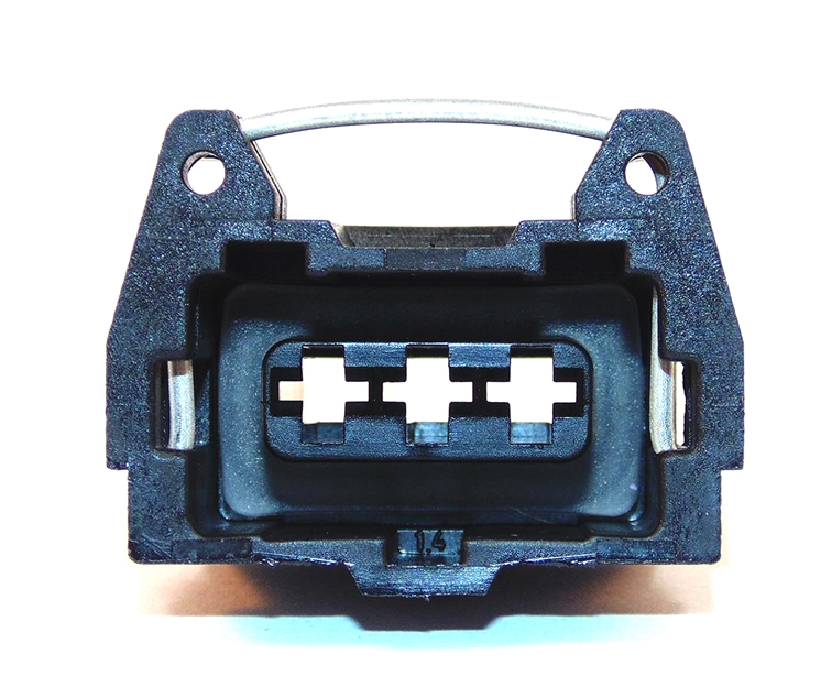 3 Way Bosch Jetronic 2.8mm Female Black - automotiveconnectors.com