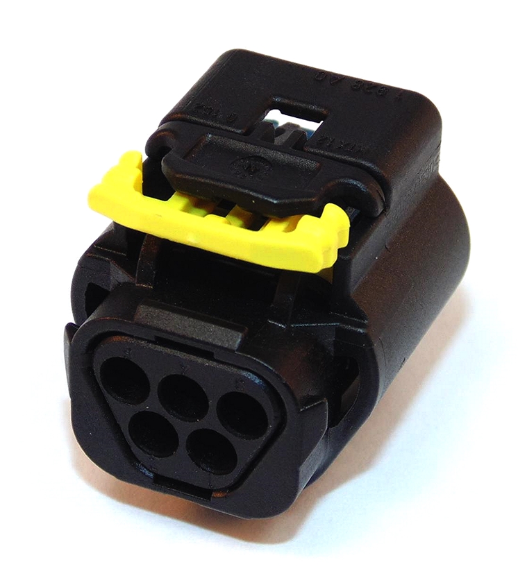 5 Way Bosch Trapez Female 1.2mm Black/ Blue Code B ...