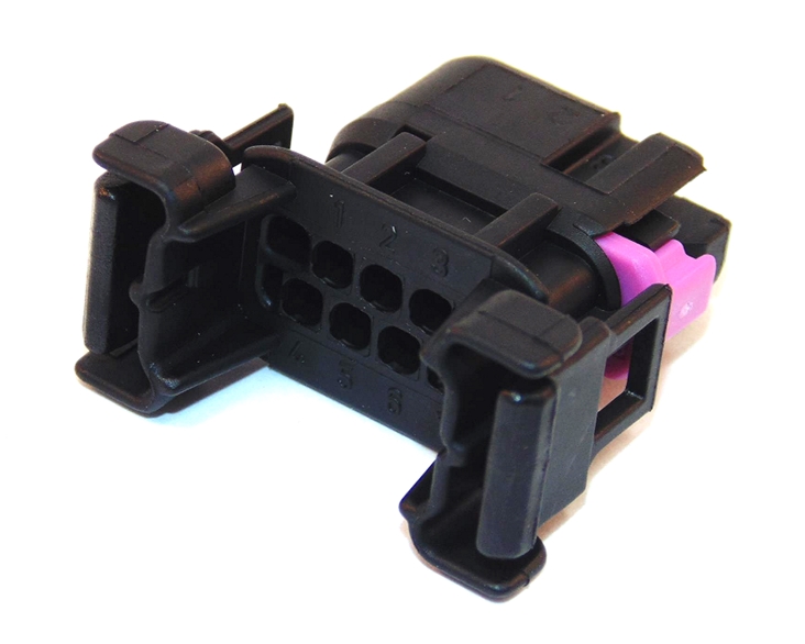 7 Way Bosch LWS Female 0.6mm Black Code 0 - automotiveconnectors.com
