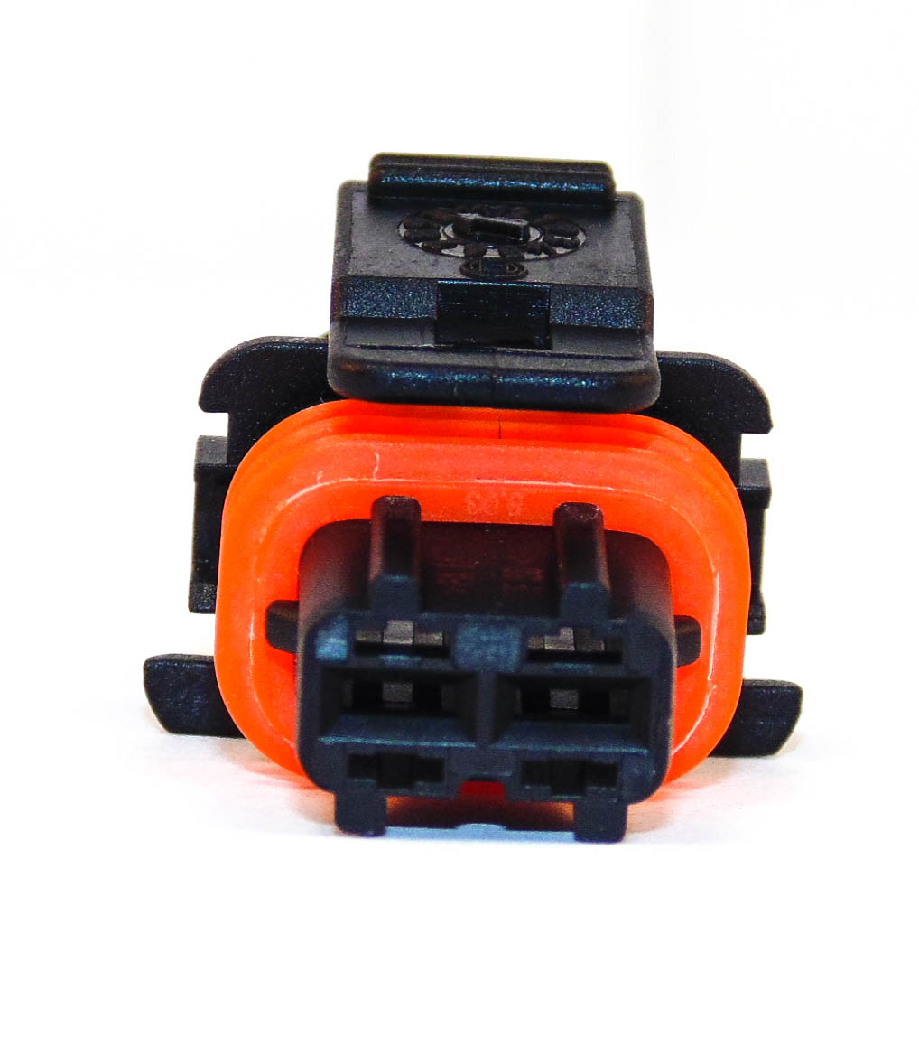 2 Way Bosch Kompakt 1.1 Black Female Code 1 - automotiveconnectors.com