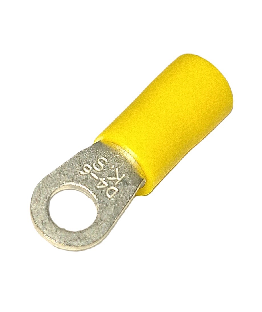 Bosch M4 Insulated Ring Terminal Yellow 4.0-6.0mm² ...