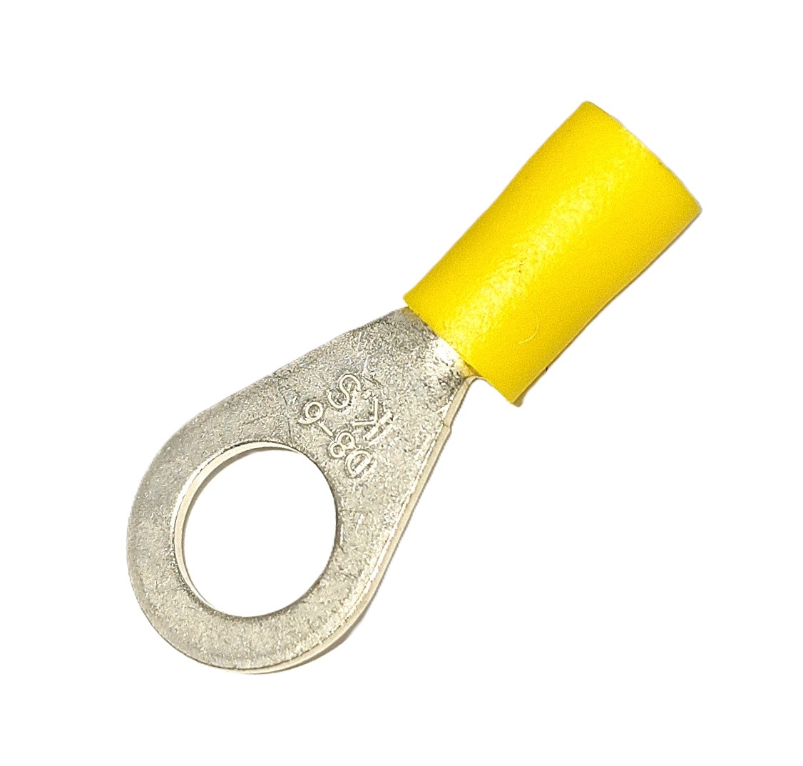 Bosch M8 Insulated Ring Terminal Yellow 4.0-6.0mm² ...
