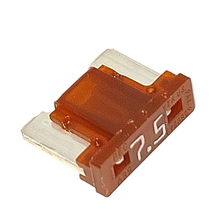 Bosch Low Profile Mini Fuse 7.5A 58V Brown - automotiveconnectors.com