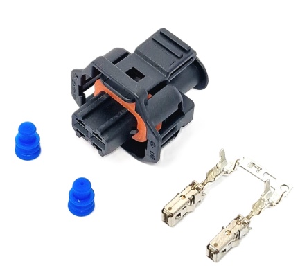 2 Way Bosch Knock Sensor Connector Kit inc. terminals and seals ...